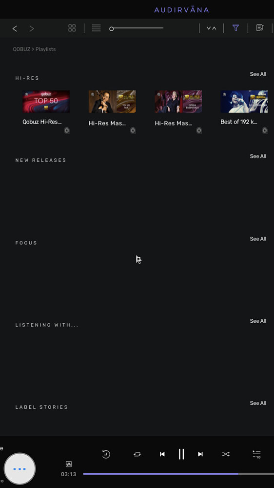 Icons missing on several screens in Studio - Audirvāna Studio - Audirvana