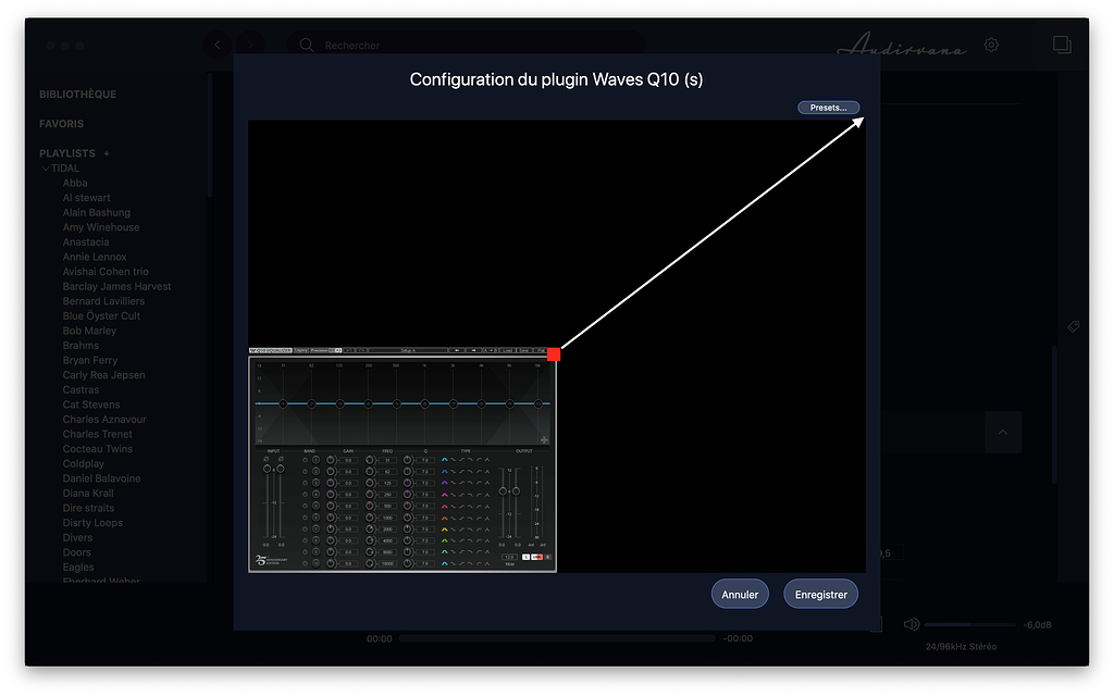 Waves Q10 Equalizer - Audio Units and VST3 - Audirvana Forum