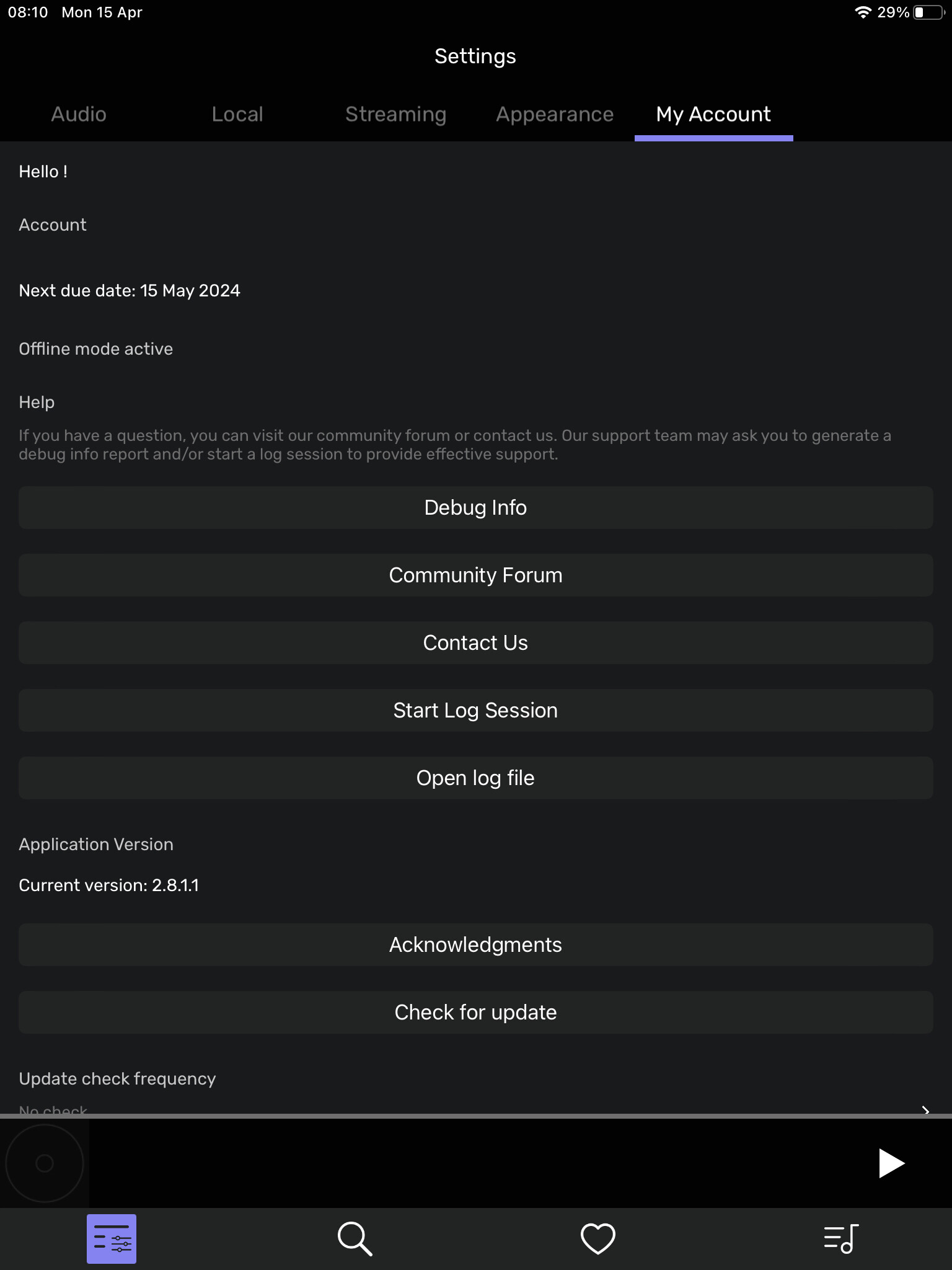 Now What? - Core Player - Audirvana Forum